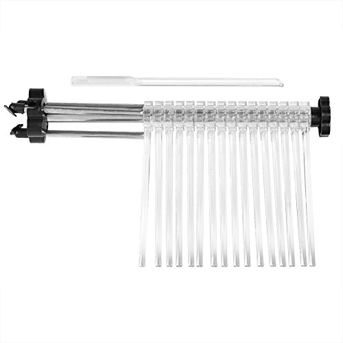 Pasta Drying Rack, Folding Spaghetti Dryer Stand Collapsible Noodle Hanging Holder with 16 Bar for Home Household Kitchen Homemade Noodles