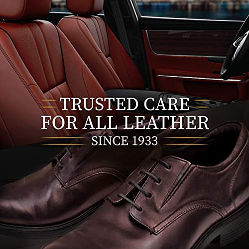 All Leather Cleaner (Step 1) by Lexol, Use on Furniture, Car Interior, Shoes, Handbags, Two-Step System, 3 Liters