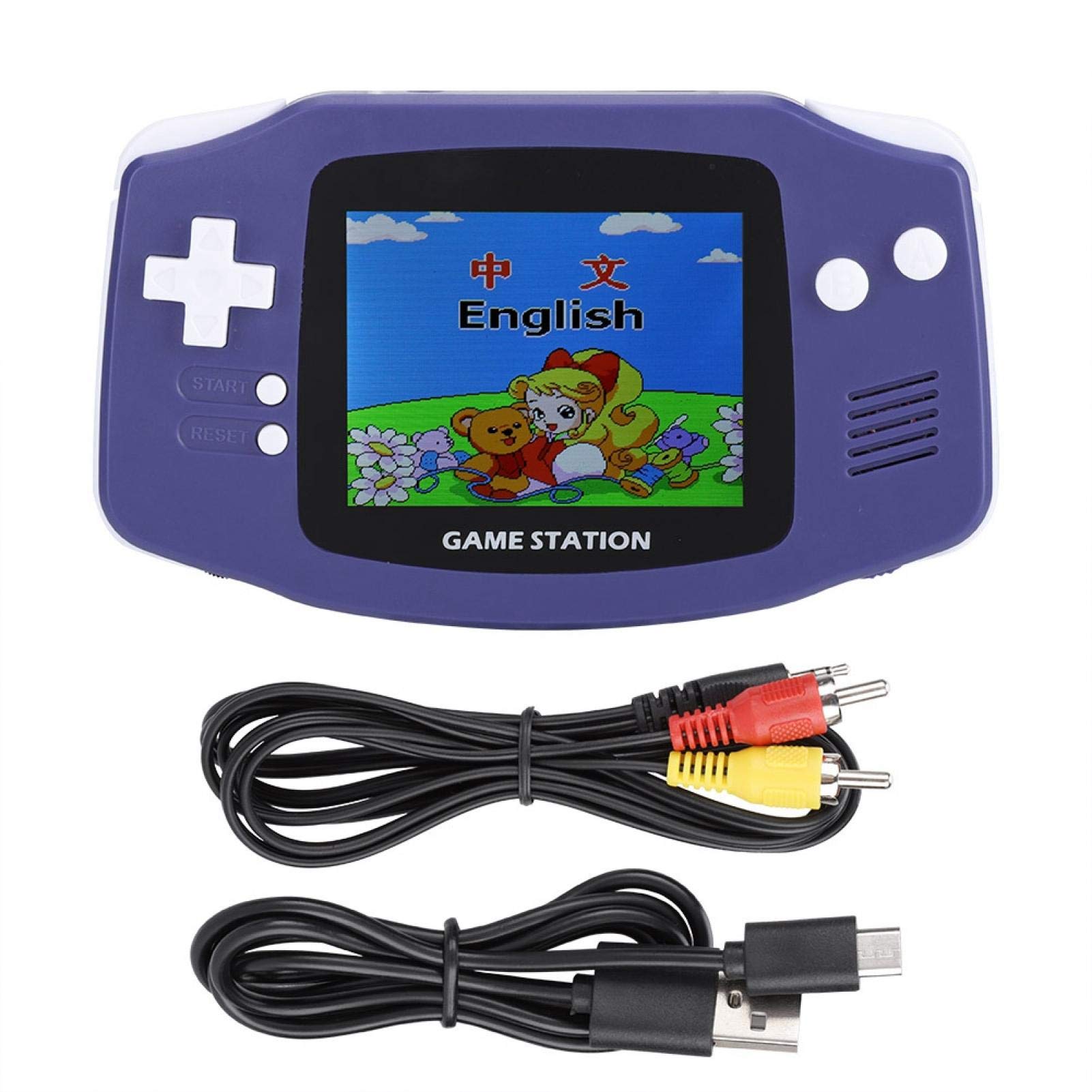 8-bit GB30 Controller Durable Games Player ABS USB,300 Built-in Games,Transfer to TV Screen,for Entertainment