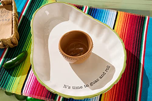 Mud Pie Avocado Chip And Dip Set