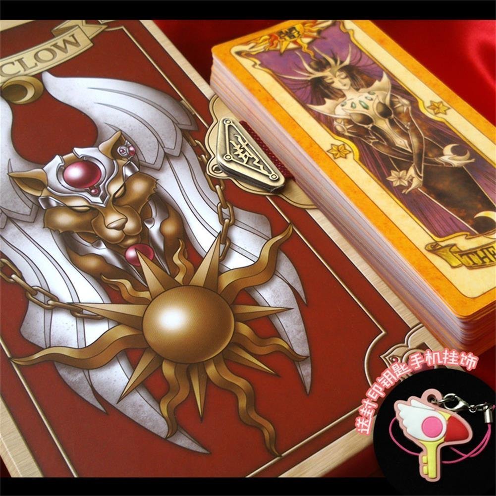 53PCS/Set Card Captor Sakura Clow Cards Kinomoto Sakura Magic Book Set