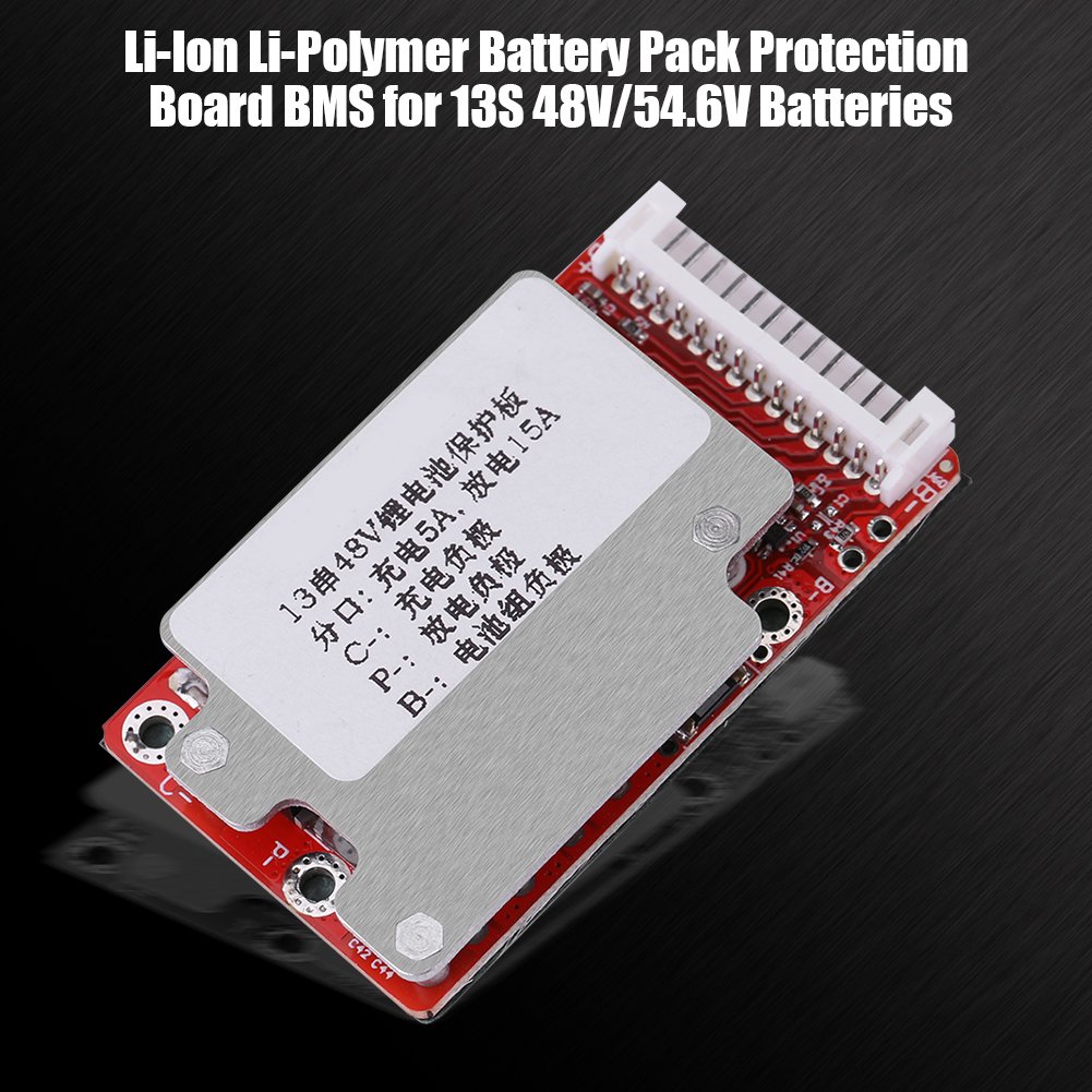 Battery PCB Board for 13Series 48V/54.6V Li-Ion Li-Polymer Batteries with Balance for Battery Cell Pack