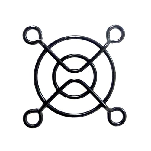 40mm Black Fan Grill (4 Pack)