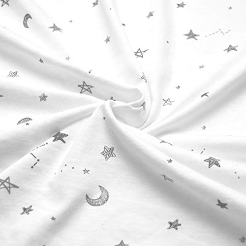 American Baby Company Changing Table Cover Set, 100% Cotton Fitted Changing Table Pad Cover Sheet (2 Pack) and Waterproof Changing Table Pad Liners (2 Pack), for Boys and Girls