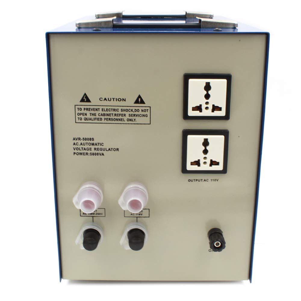 5000 Watt Voltage Step Down Transformer Regulator and Stabilizer Heavy Duty