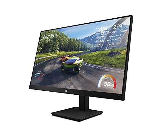 HP 32-inch 165Hz QHD HDR Gaming Monitor, Eyesafe (X32, black)