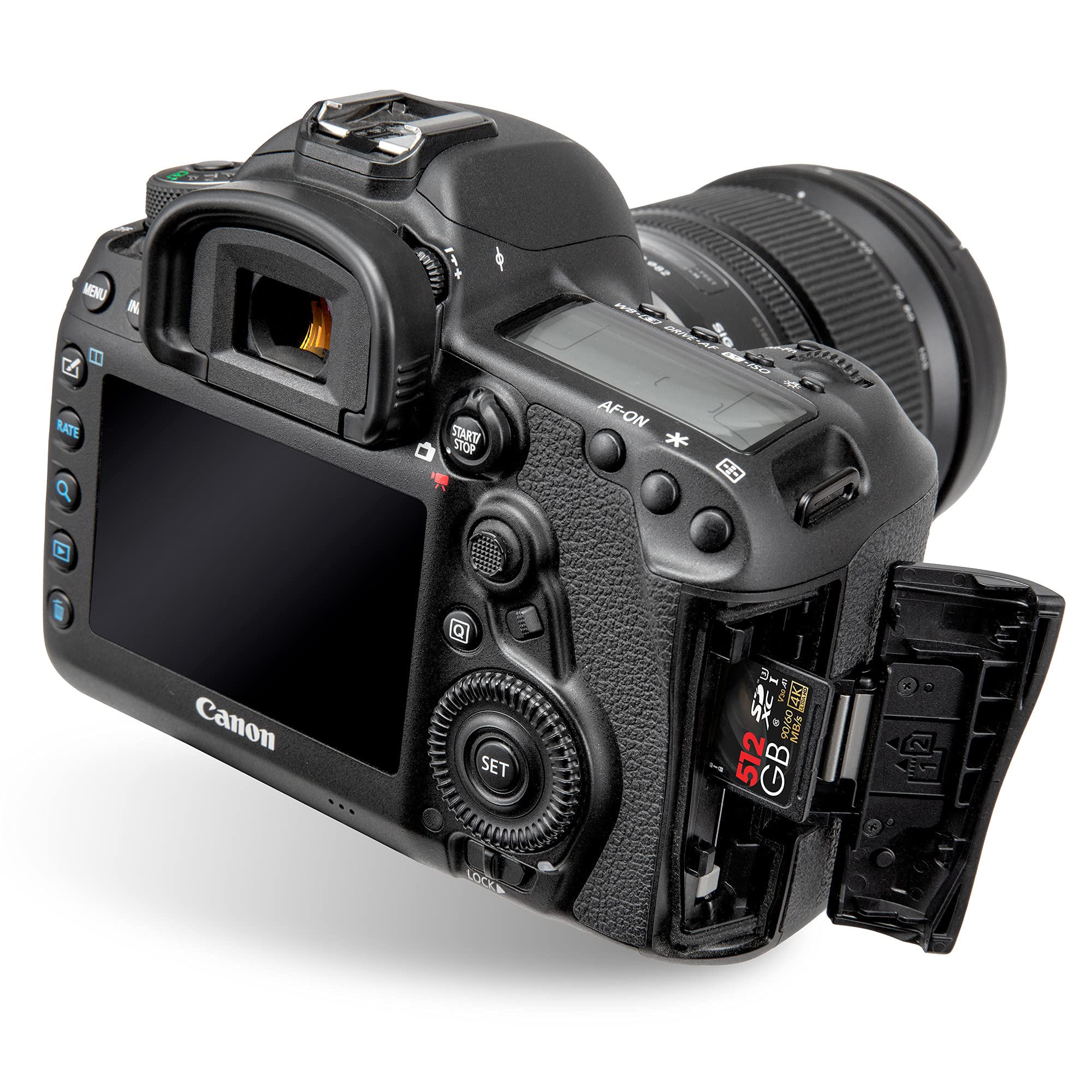 Ritz Gear 512GB High-Speed SDXC UHS-I SD Card, C10, U3, V30, Full-HD & 4K Memory Card