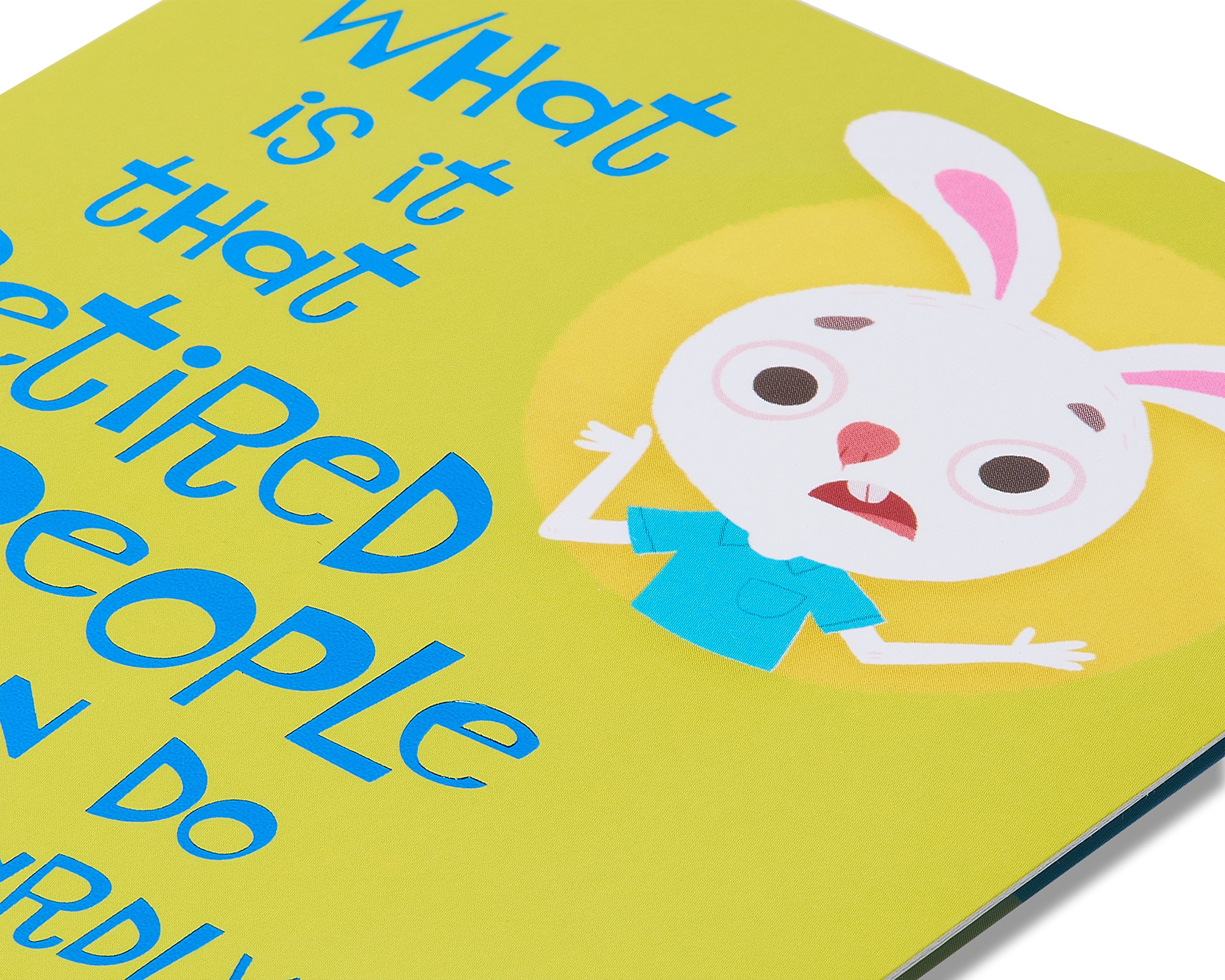 American Greetings Funny Retirement Card (Monday Mornings)