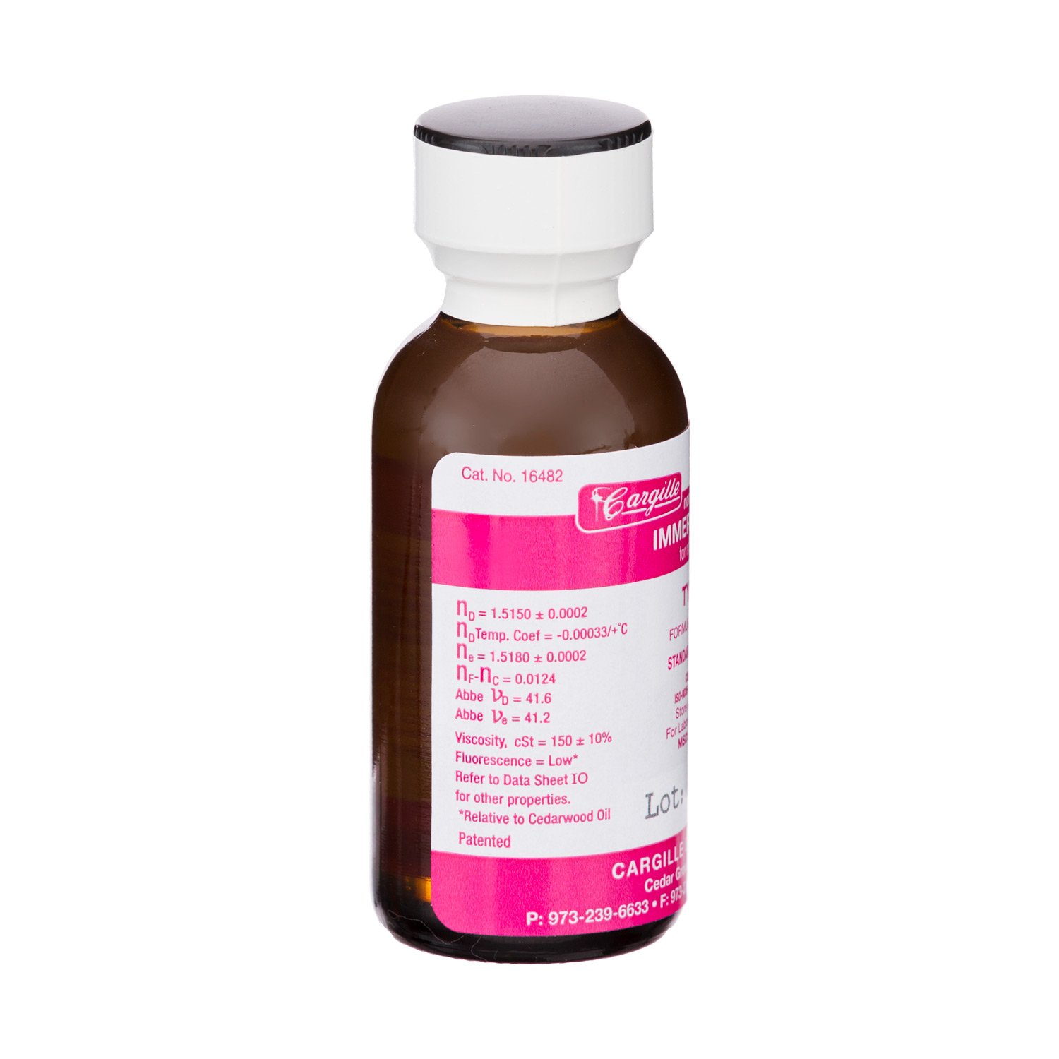 AmScope ML-A-1 Microscope Immersion Oil 1 Oz Type A