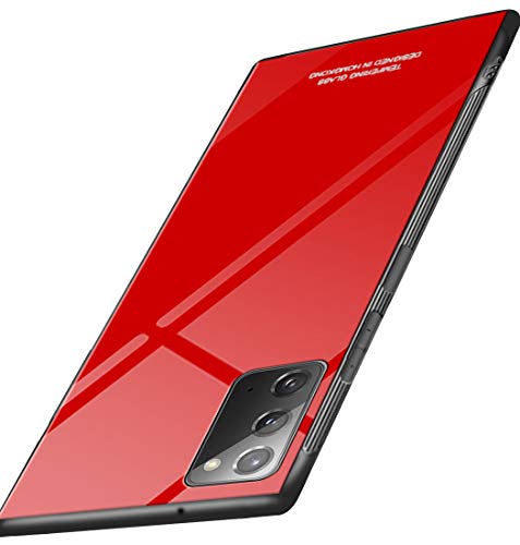 Luhuanx Case for Samsung Galaxy Note 20,Note 20 Case 5G,Tempered Glass Quality Pattern Back Slim Case for Galaxy Note 20 Case (2020) Anti-Drop