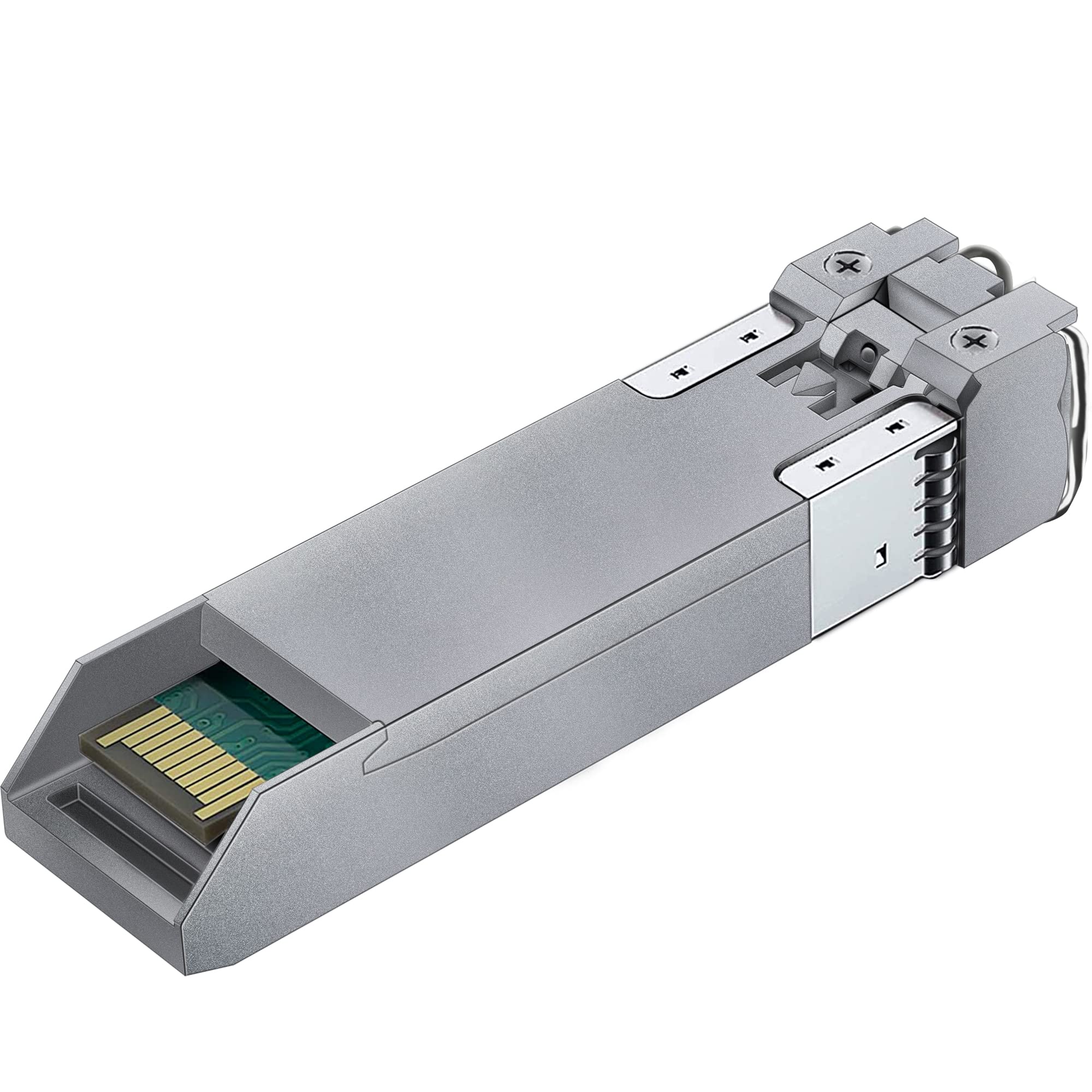 10GBase-SR SFP+ Transceiver,Handar 10GB 850nm MMF, Compatible with Cisco Ubiquiti UniFi UF-MM-10G and Other Open switches, 300 Meters, LC