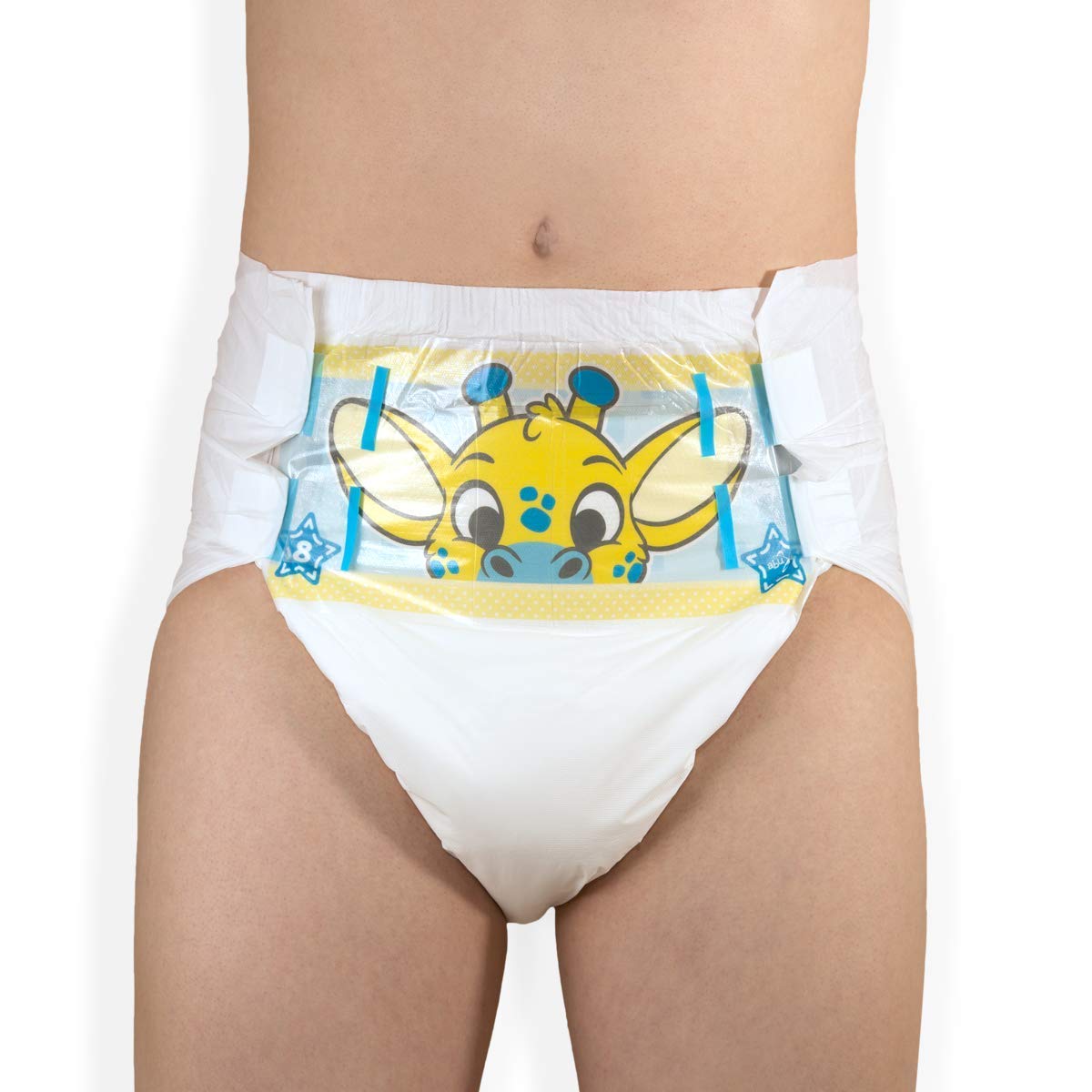 ABUniverse PeekABU Adult Diapers - Pack of 10 (Extra Large)