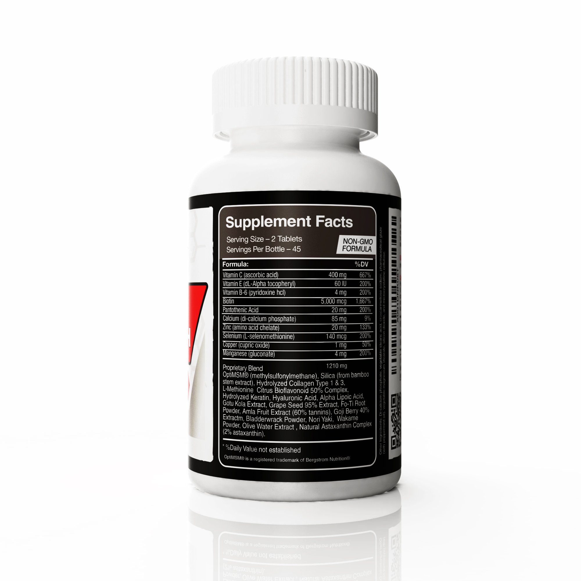 Beard Growth Vitamins for Men, Supports Full, Healthy and Sexy Beard and Mustache, Maxx Beard