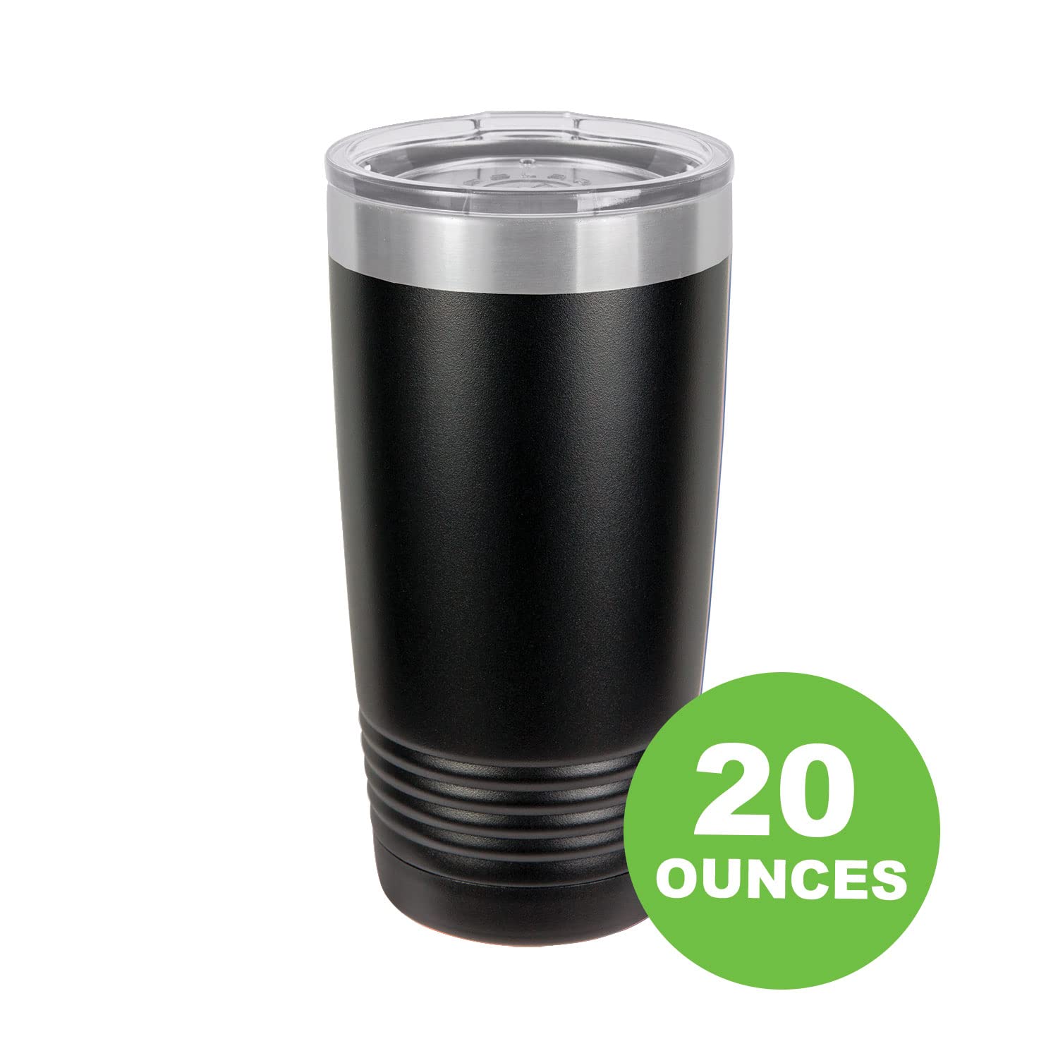 20-Ounce Vacuum Insulated Stainless Steel Tumbler Customized Double-Walled Laser Engraved Coffee Black Mug, Welder, Personalized