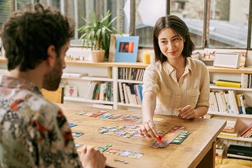 7 Wonders Duel Agora Board Game EXPANSION | 2 Player Game| Strategy Board Game | Civilization Board Game for Game Night | Board Game for Couples | Ages 10+ | Made by Repos Production