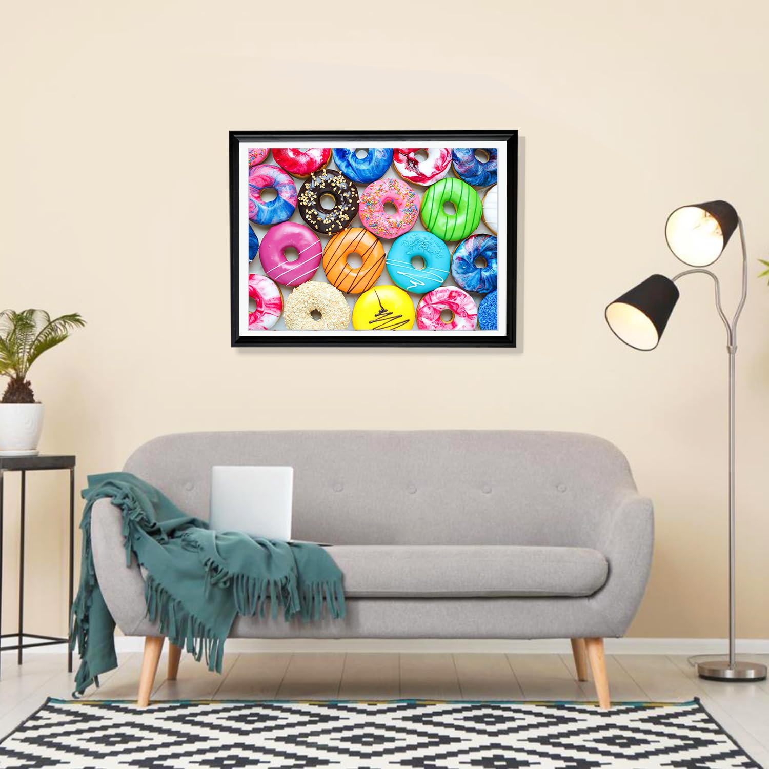 500 Pieces Jigsaw Puzzles Donuts for Adults and Teens and Kids Family Happy Gift Idea New