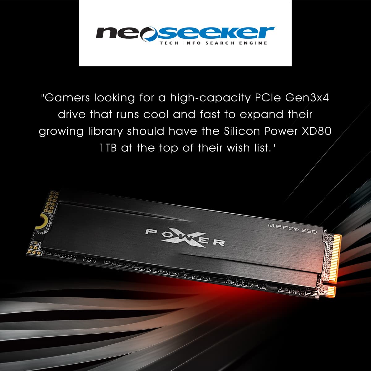 Silicon Power 2TB NVMe M.2 PCIe Gen3x4 2280 TLC R/W up to 3,400/3,000MB/s SSD (SP002TBP34XD8005)