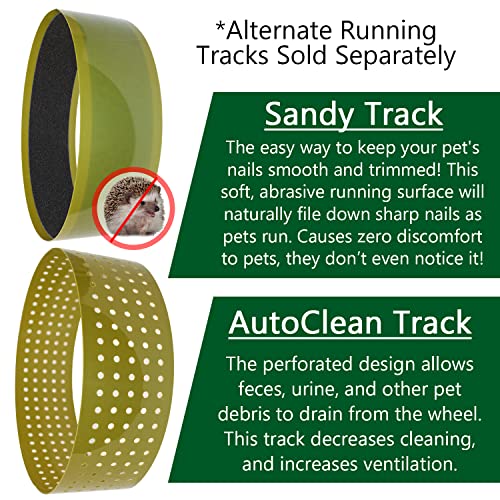 AutoClean Track (for Silent Runner 12" Wide) - Ventilated Easy Clean Track for Silent Runner Pet Exercise Wheel