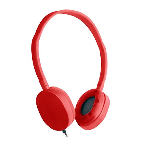 Bulk Headphones for School Library Classroom Airplane Hospital Museum Hotel Tours Gym Students Adjustable Disposable Reusable Comfortable Compact and Easy to Store Headsets (30Pack, BlueRedGreen)
