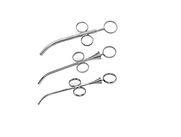 3 BONE GRAFT SYRINGE one of each 4.5mm & 5mm & 6.0mm Implant Dental Instruments