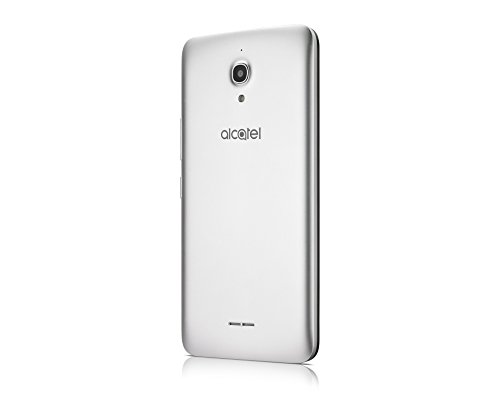 Alcatel Pixi 4 6-Inch LTE Unlocked Smartphone with 1 GB RAM, 8 GB ROM, U.S. Warranty - (Metallic Silver)