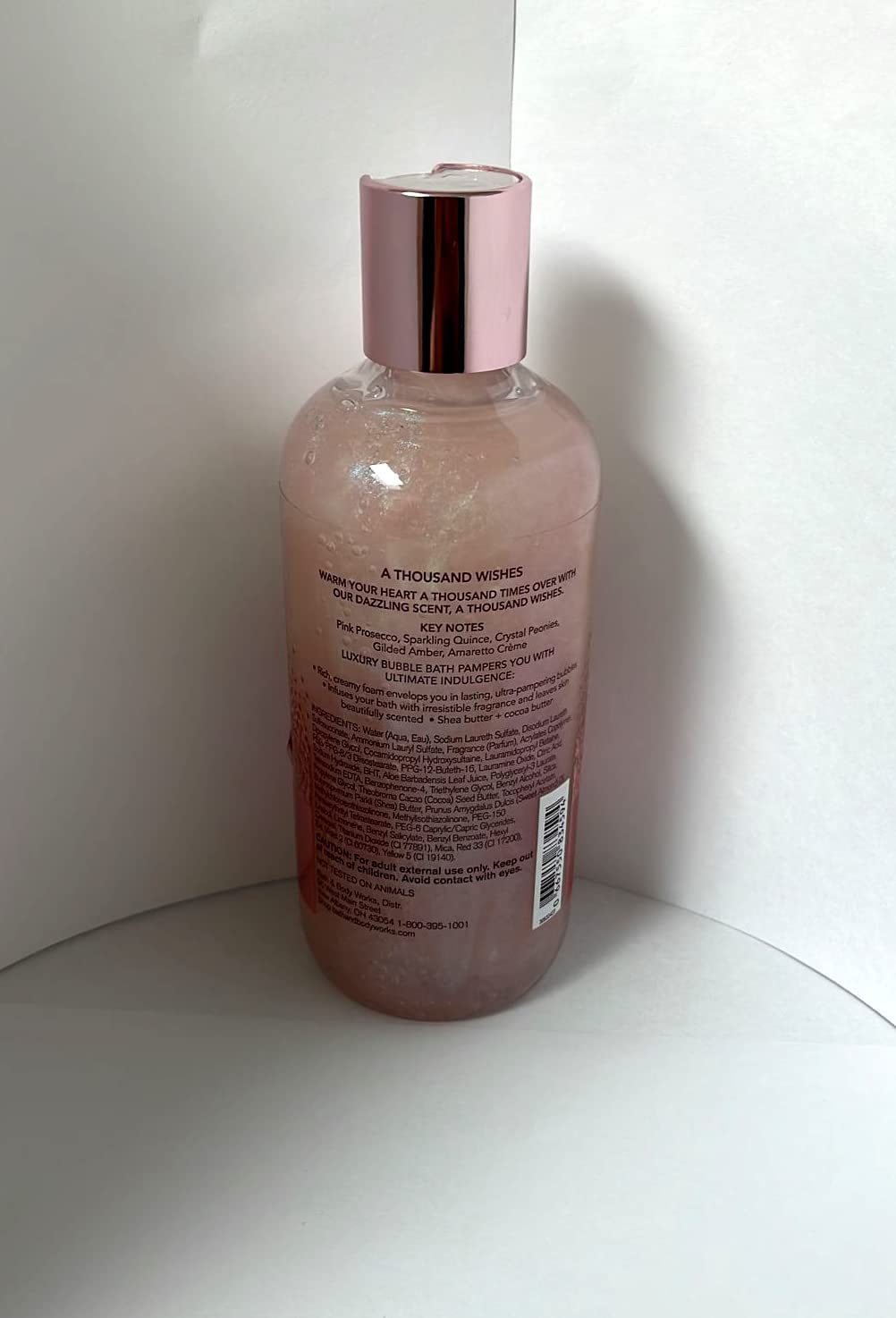 Bath & Body Works A Thousand Wishes Bubble Bath with Shea and Cocoa Butter 10 fl oz / 295 mL