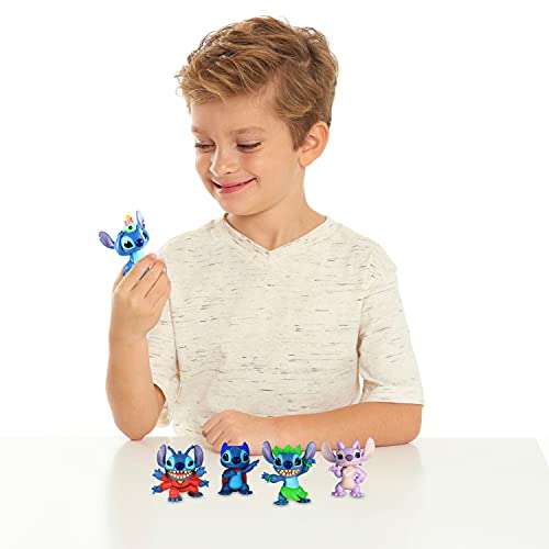 Disney’s Lilo & Stitch Collectible Stitch Figure Set, 5-pieces, by Just Play , Blue