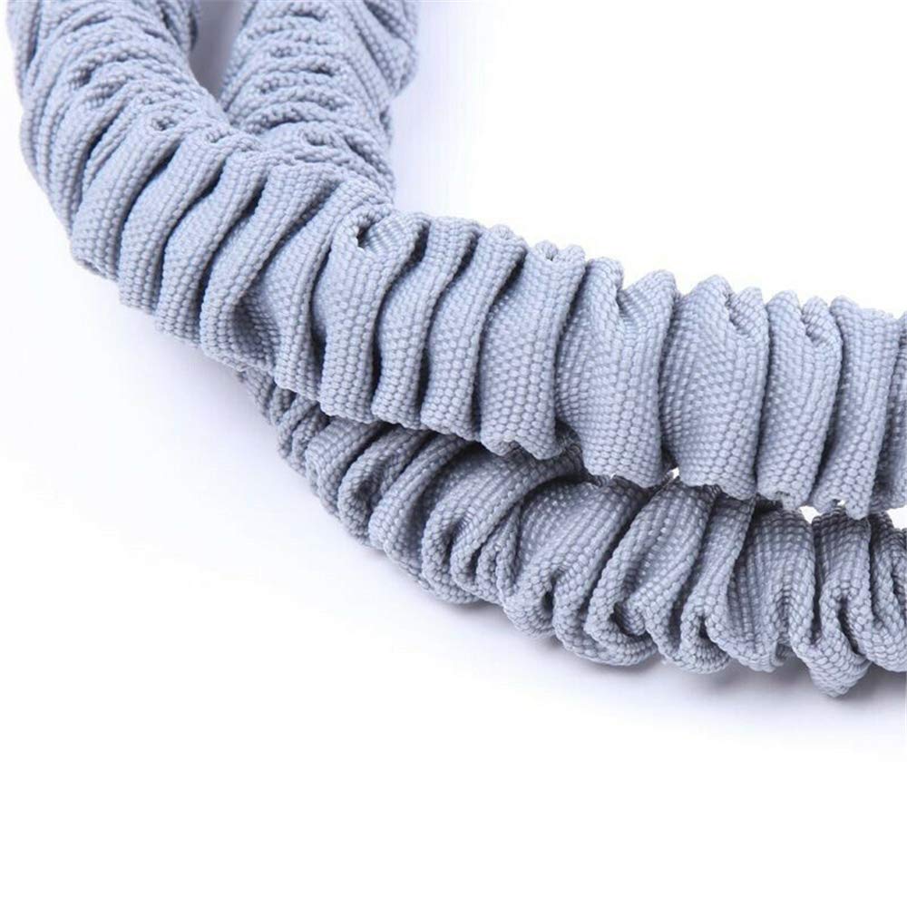 1pc Roller Wheel Pull Rope,Abdominal Pull Rope Latex Fitness Exercise Stretch Pull Ropes,Resistance Bands for Ab Waist Abdominal Slimming Equipment, Abdominal Wheel Accessories