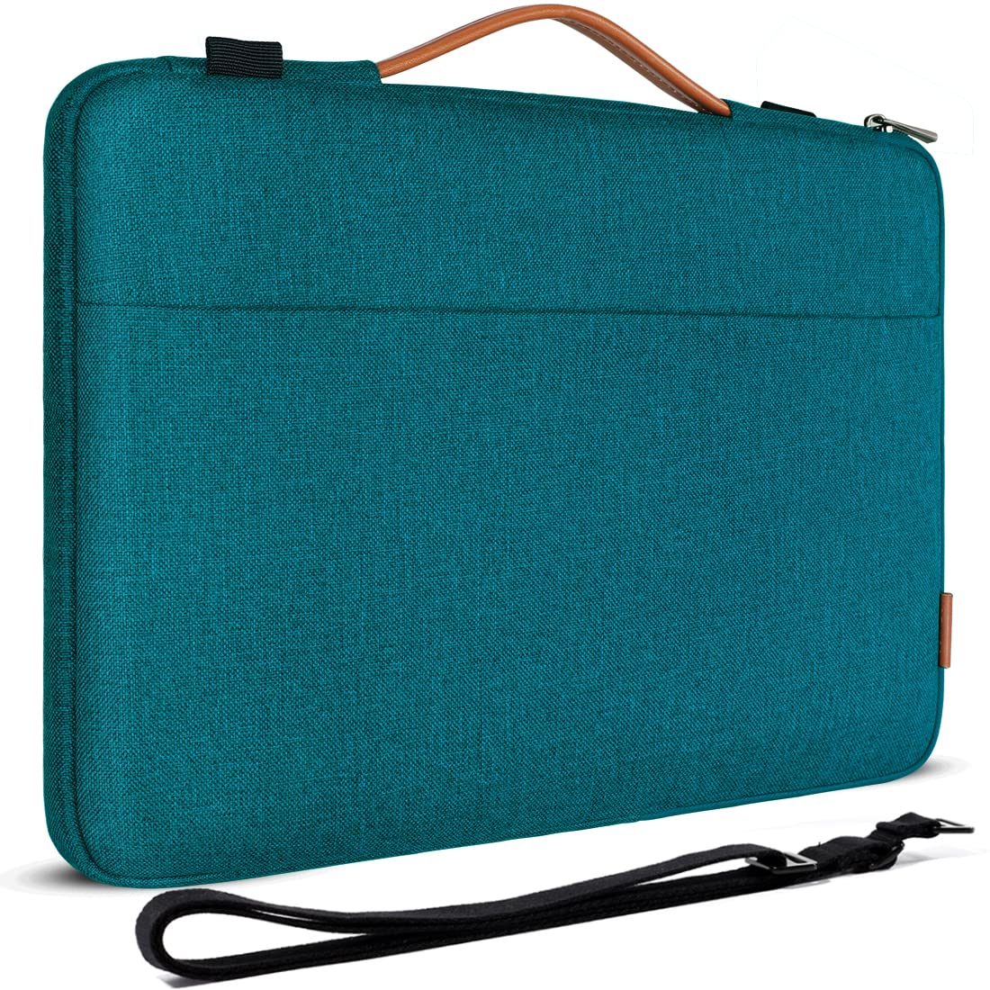 DOMISO 17.3 Inch Laptop Bag Cover Waterproof Shockproof Notebook Sleeve Case Shoulder Bag Protective Cover for 17.3" HP Pavilion 17/HP Envy 17/HP 17/MSI/Lenovo IdeaPad 321,Teal