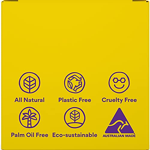 Beauty and the Bees Tasmanian Real Beer & Honey Shampoo Bar - UNSCENTED for Sensitive Skin