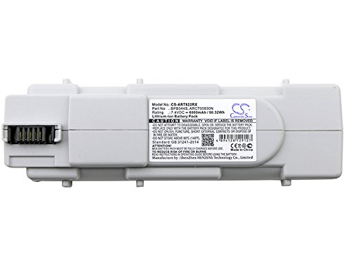 7.4V 6800mAh Battery Replacement for Arris MG5000, MG5220, SVG2482AC,Arris ARCT00830, ARCT00830N, BPB044H, BPB044S Cable Modem Battery