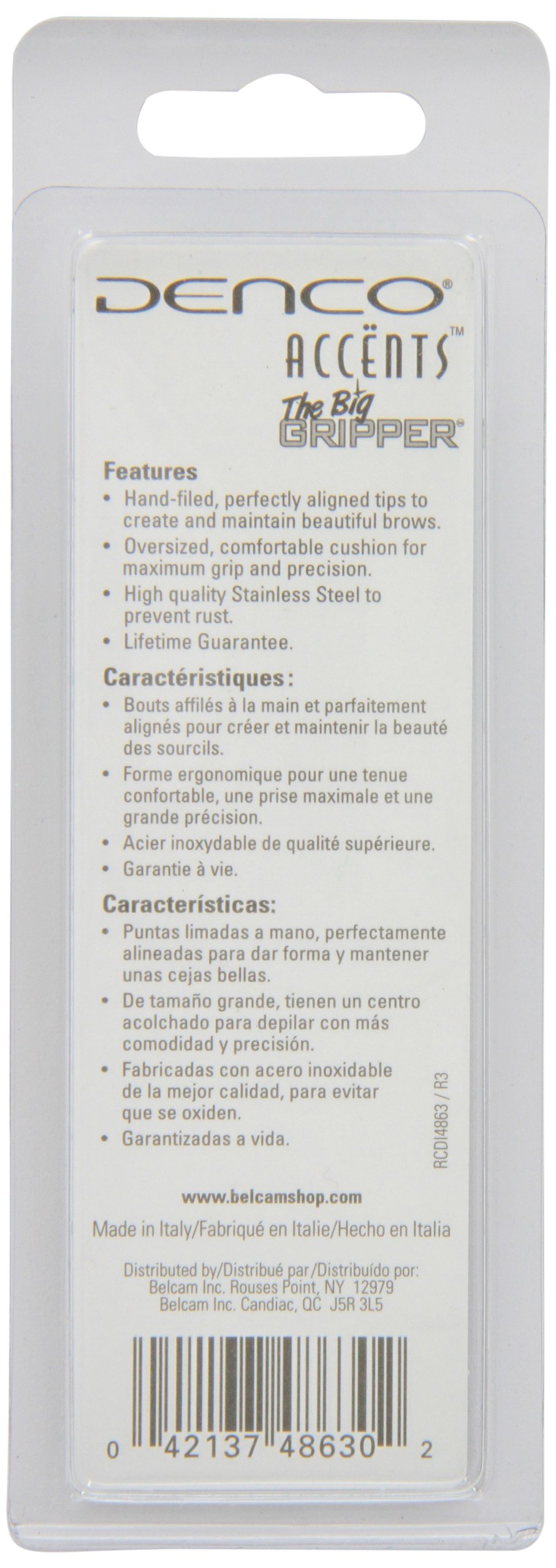 Accents The Big Gripper Slant Tip Tweezers