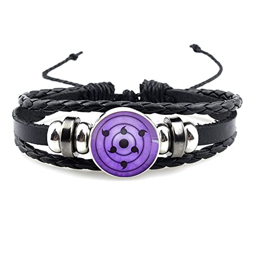 Airpod Pro Case, AirPod Pro Cover with Keychain Bracelet Pendant Combo Set, TPU Process Material IMD Printing Technology, Compatible with Airpod Pro Perfect Match. (Pro Ninja Purple)