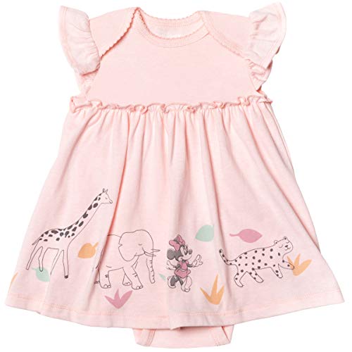 Disney Minnie Mouse Baby Girls Short Sleeve/Skirted Bodysuits Shorts Set 24 Months