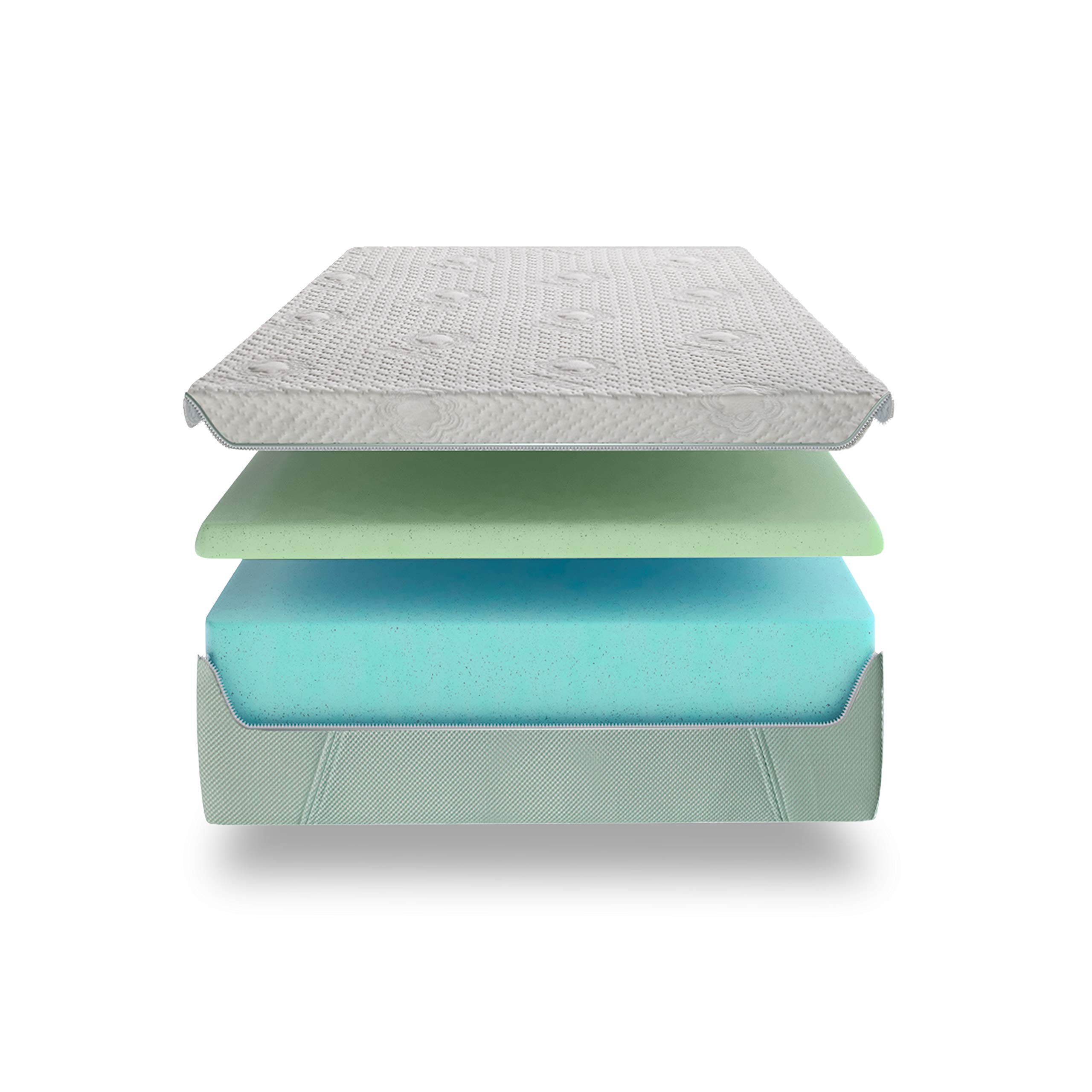 Bedgear Baby Dri-Tec 2-Stage Moisture Wicking Crib Mattress – CertiPUR-US Certified and Airflow Certified - Hypoallergenic - Waterproof Removable and Machine Washable Cover