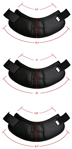 Leberna 2520D Horse Bell Boots No-Turn Horse Bell Boots, Equine Ballistic Hoof Overreach Bell Boots