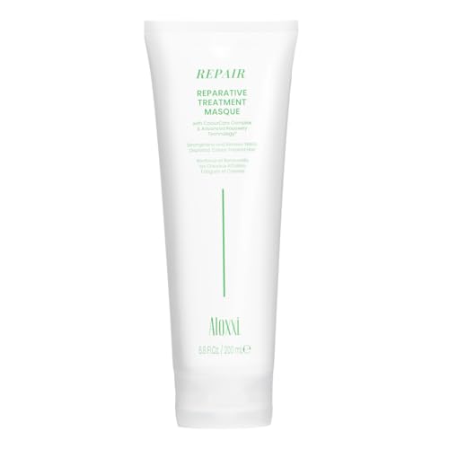 ALOXXI Repair Hair Mask for Color-Treated Hair - Hair Treatment Mask with Keratin & Peptides - Deep Treatment Masque for Dull & Damaged Hair, 6.8Fl Oz