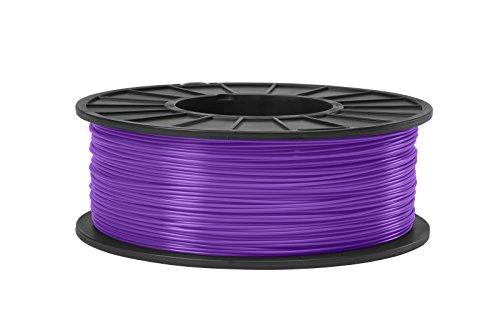 ABS 3D Filament 1.75mm Diameter - No Tangle, No Clogging & Good Impact Resistance - Purple -1kg