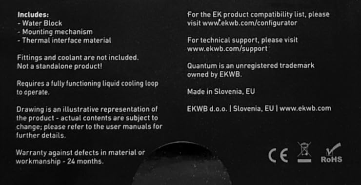 Cadre de Waterblock CPU Ekwb EK-Quantum Magnitude Accent sTRX4 (Violet)