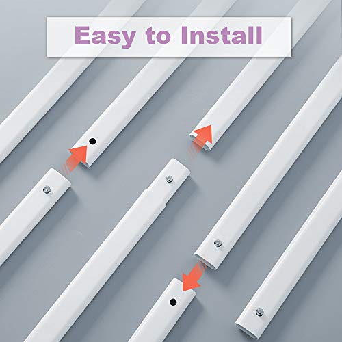 Bed Rails for Toddlers, Extra Long Kids' Bed Rails Guard, Full Size Baby Bedrail for Children, Infants Safety Guardrail (Gray, 70" L x 30β H)