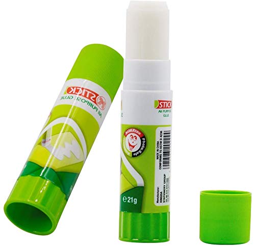 D-FLIFE 3pcs 3D Printer Glue Sticks, Solid Stickers for 3D Printer Hot Bed Print Filament PLA ABS PET PETG and Other More (3pcs)