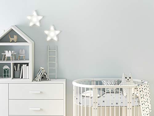 Bear's Little Fish 3-Pack of Moses Basket Sheets |100% Hypoallergenic Jersey Cotton |Gender Neutral Grey and White for Baby boy or Girl |Fitted Crib Sheets for Oval, Hourglass and Rectangular Mattress