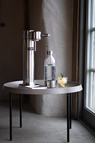 aarke - Carbonator III Premium Carbonator-Sparkling & Seltzer Water Maker-Soda Maker with PET Bottle (Stainless Steel)