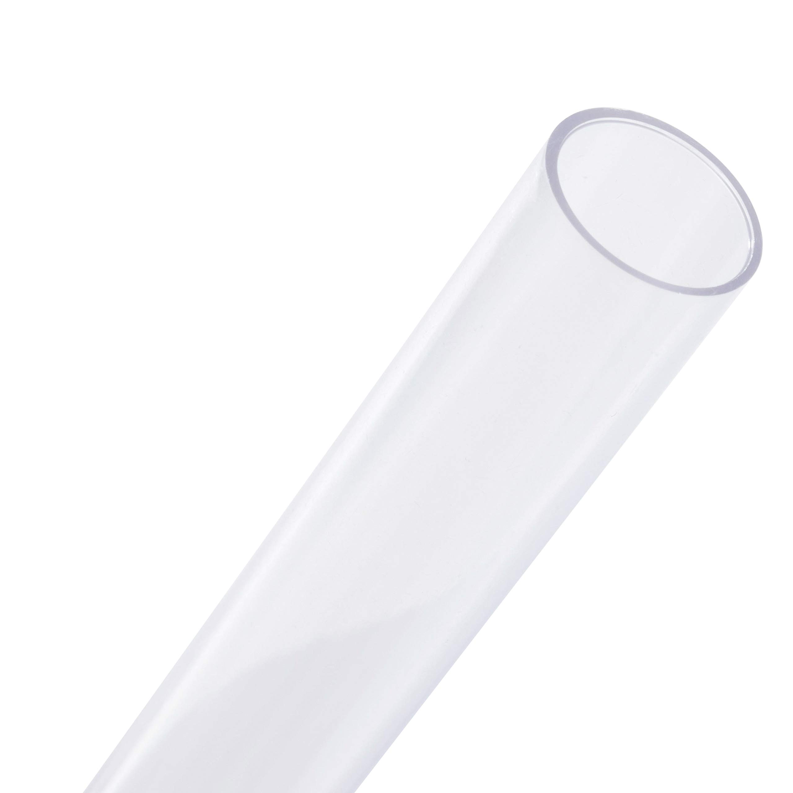 75-Pack Plastic Test Tubes with Lids - 12.5 x 98 mm Clear Plastic Vials, 7.5ml Sample Tubes for Craft, Scientific Experiment