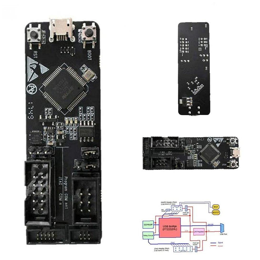 JTAG Debug Program Downloader ESP-Prog ESP8266 ESP32 Chip Automatic Debugging Board,Components