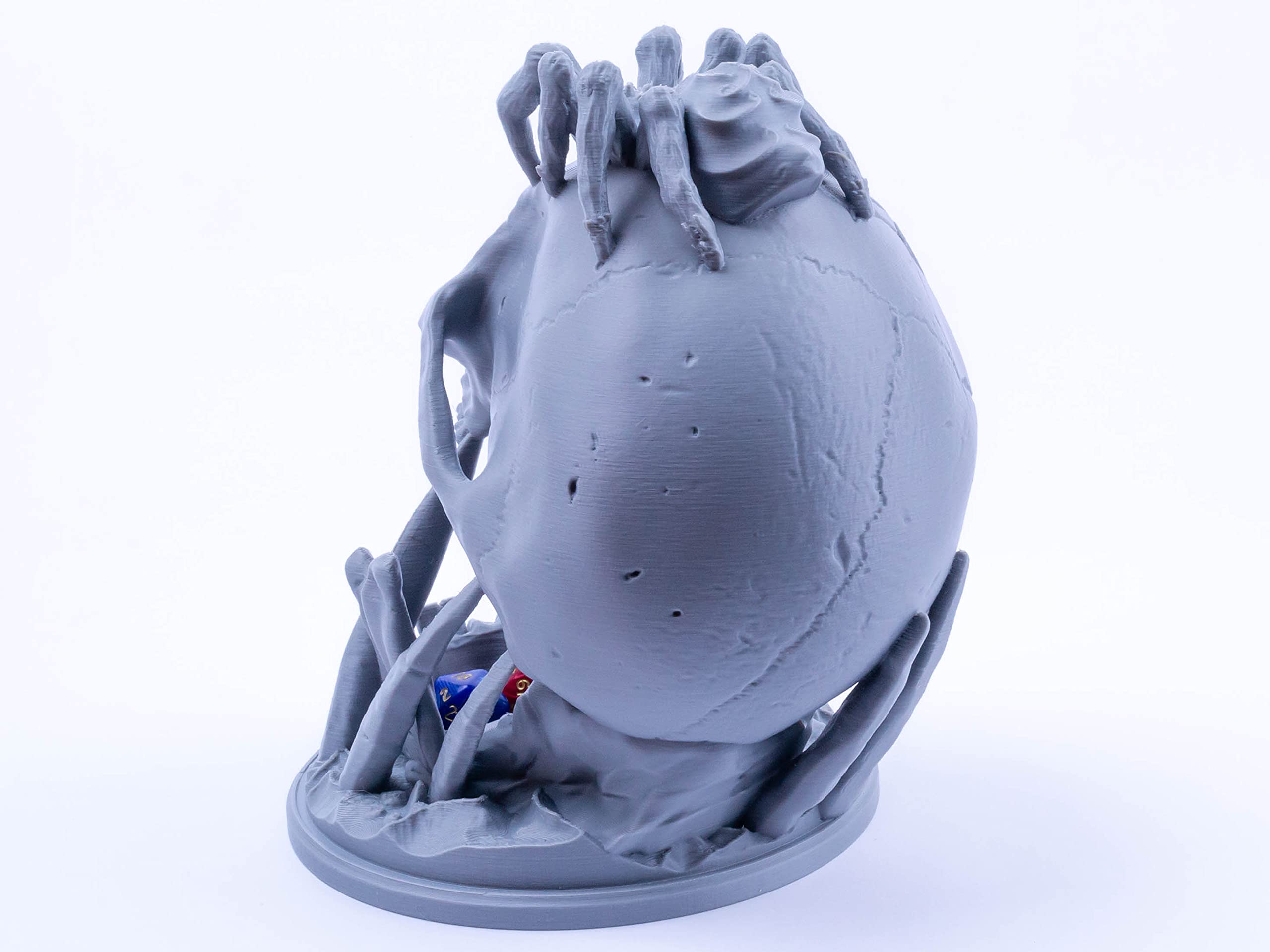 3D Vikings Dice Tower Skull For All Dice Sizes. Perfect Dice Roller for Dungeons and Dragons, Tabletop RPG, Miniature Games and Board Games