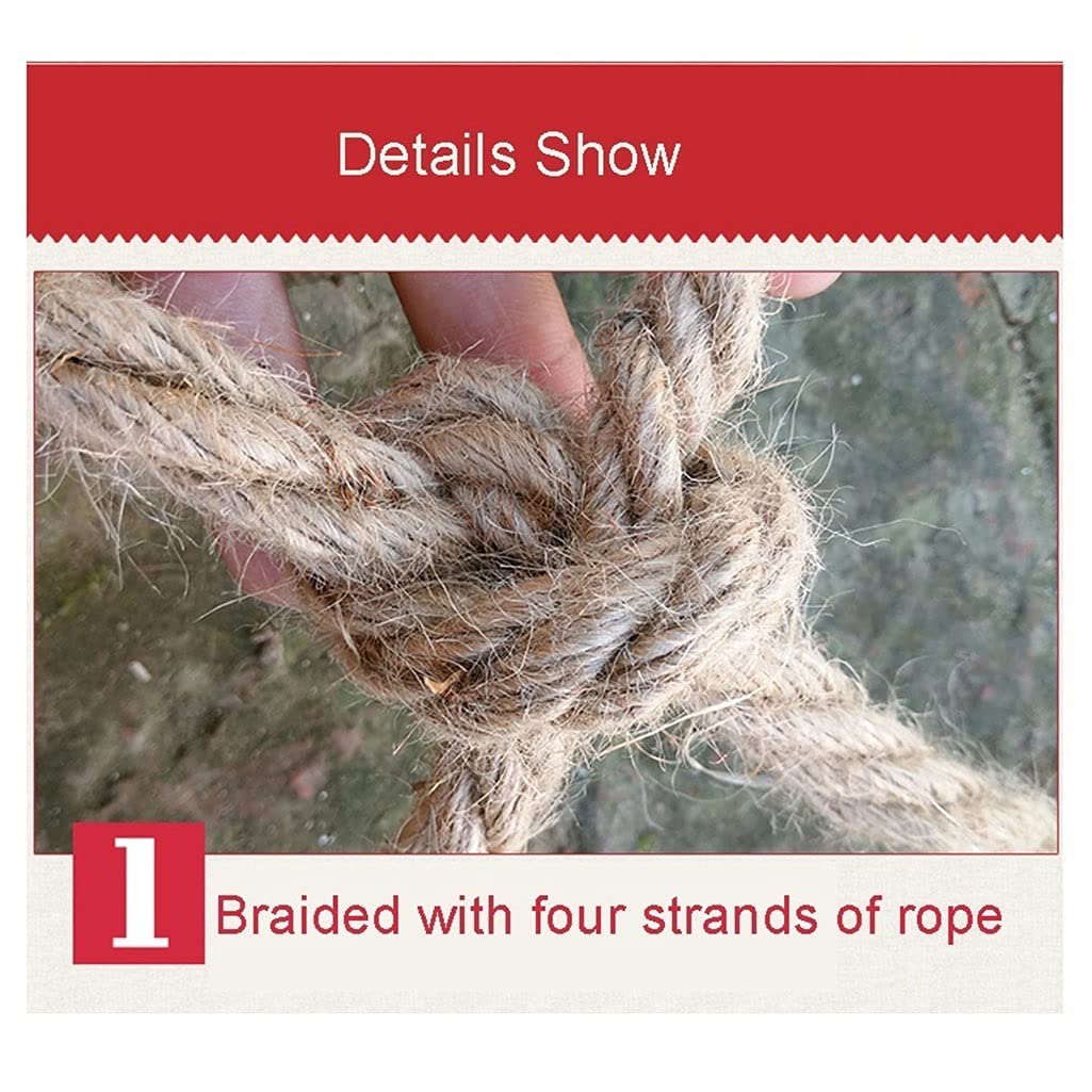 Mesh Stair Gate, Child Pet Cat Anti-Fall Net, Jute Hemp Netting, Ceiling Decoration Background Wall Decorative Hemp Rope, Safety Net for Outdoor Railing Child Protective Netting Rope Netting