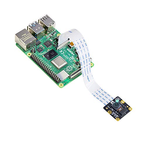 Arducam for Raspberry Pi Noir Camera Module V2.1, 8MP IMX219 Night Vision for Raspberry Pi 4B, 3B+, 3B, 2B, Pi Zero & W