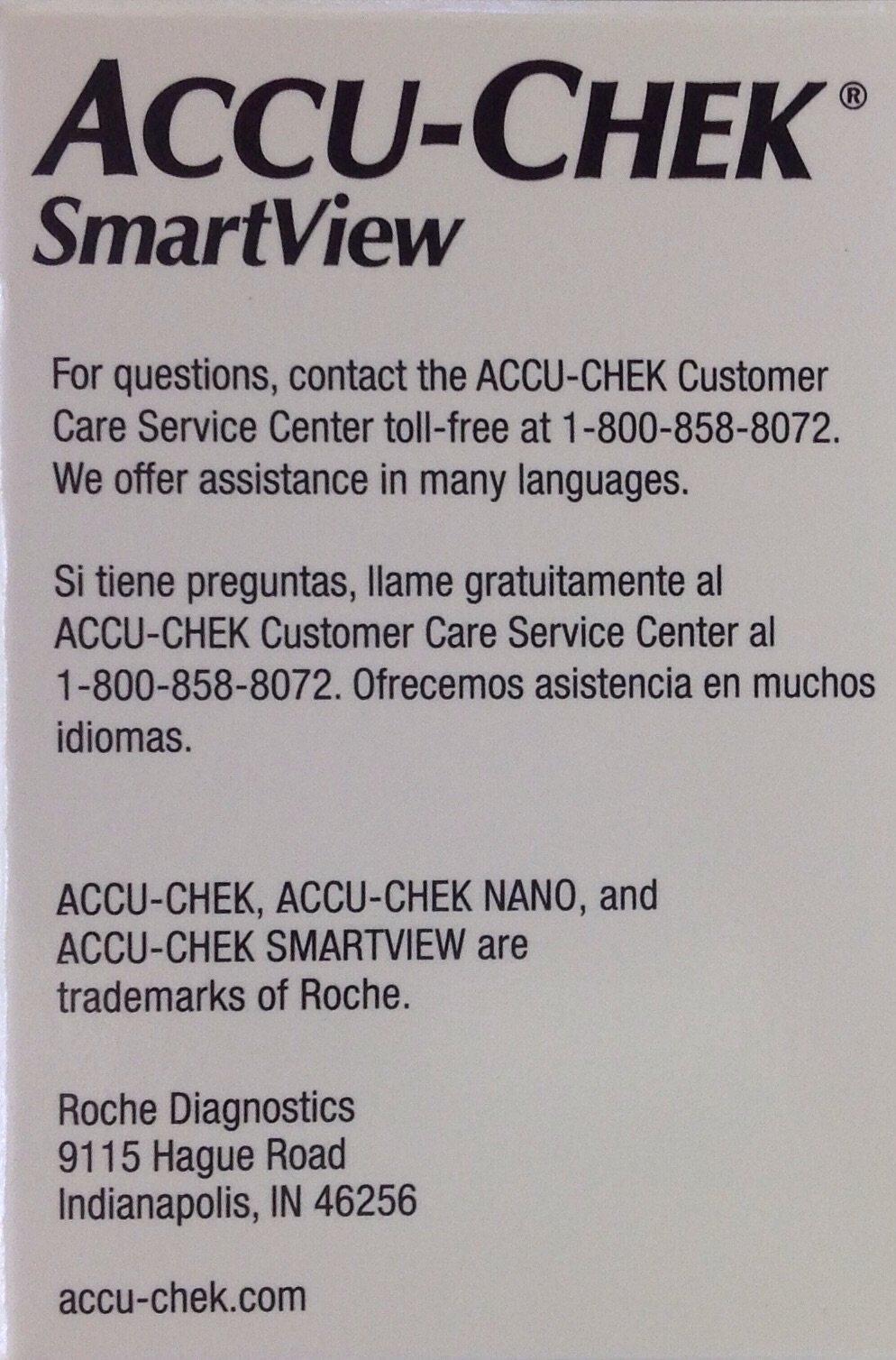 ACCU-CHEK SmartView Glucose Test Strips - 25 Count