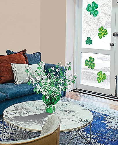Beistle Shamrock Centerpiece, 15", Green/White